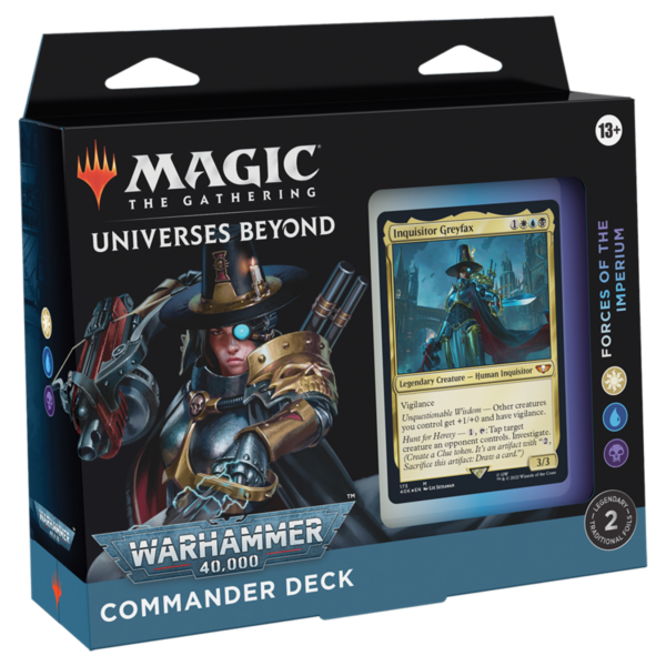 Forces of the Imperium: Warhammer 40K Commander Deck – D20 Masaüstü ...